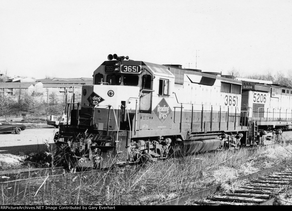 RDG GP35 #3651 - Reading Co